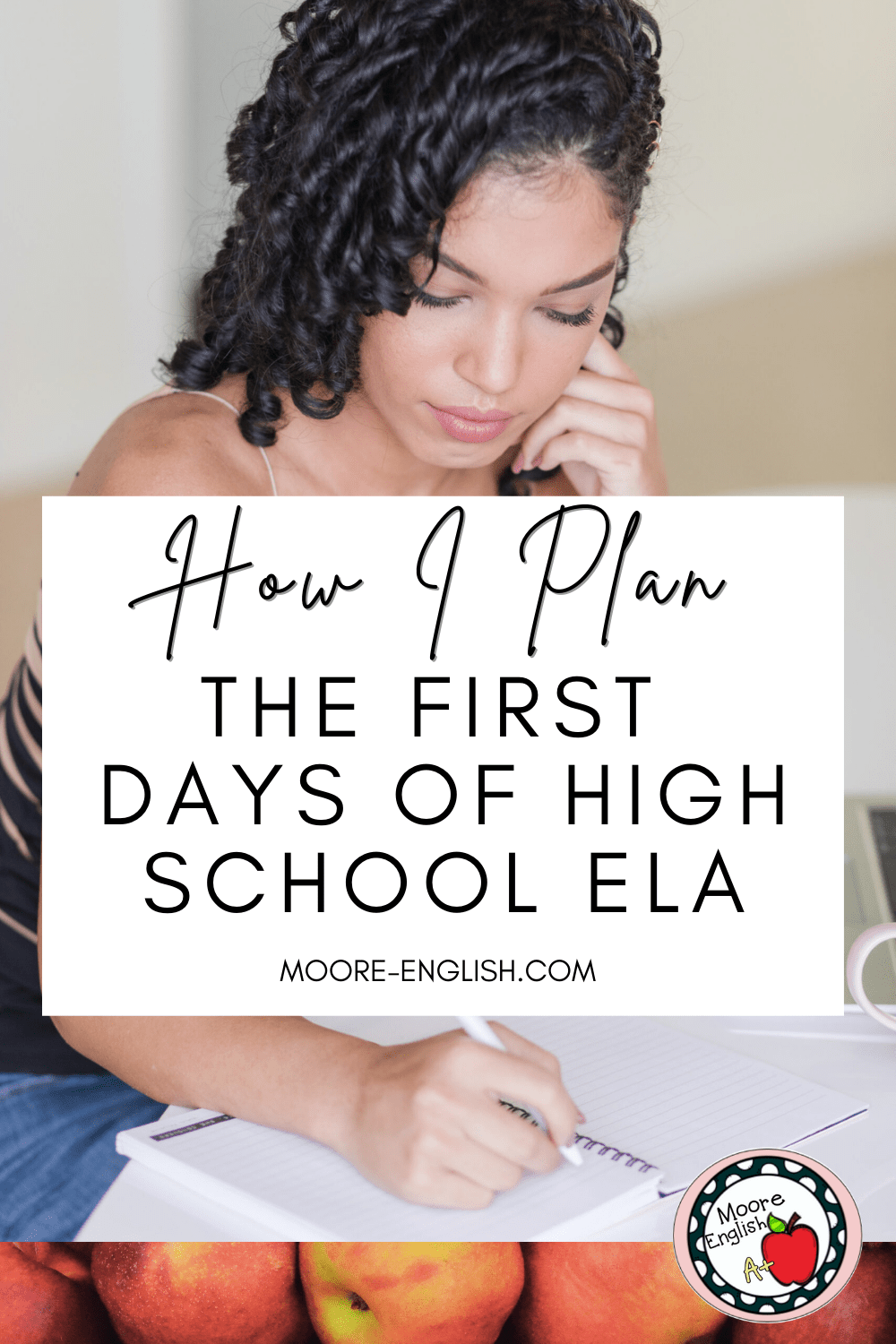 Successfully Planning the First 3 Days of School / Moore English Edu Blog