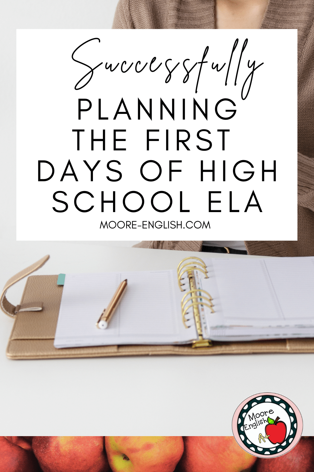 Successfully Planning the First 3 Days of School / Moore English Edu Blog