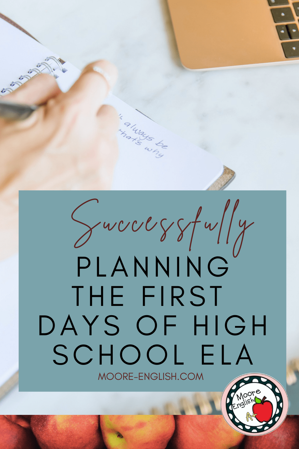 Successfully Planning the First 3 Days of School / Moore English Edu Blog
