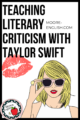 Teaching Literary Criticism with Taylor Swift / Moore English