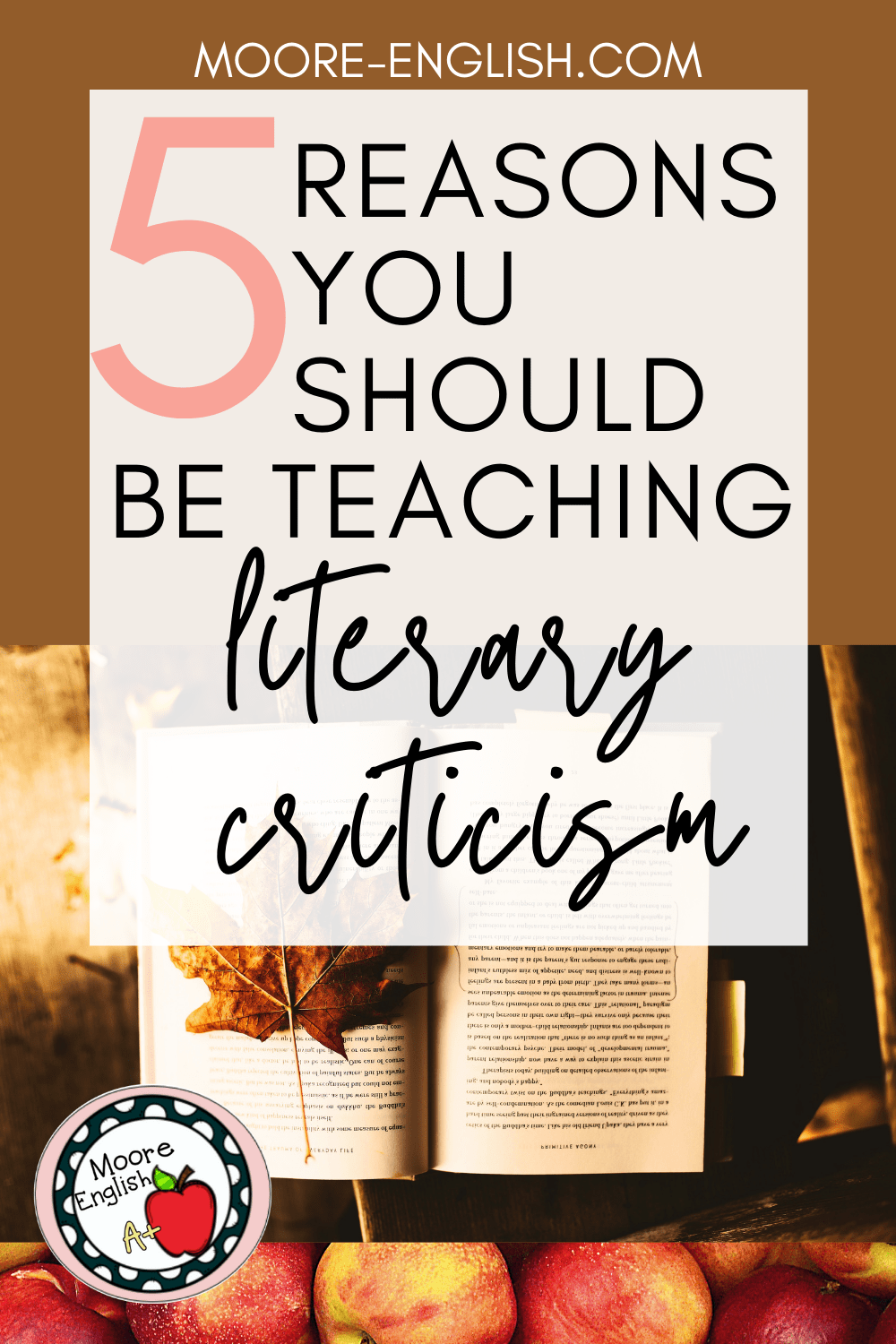 Introducing Literary Criticism Educational Blog / Moore English