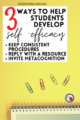 How to Help Students Develop Self-Efficacy / Moore English