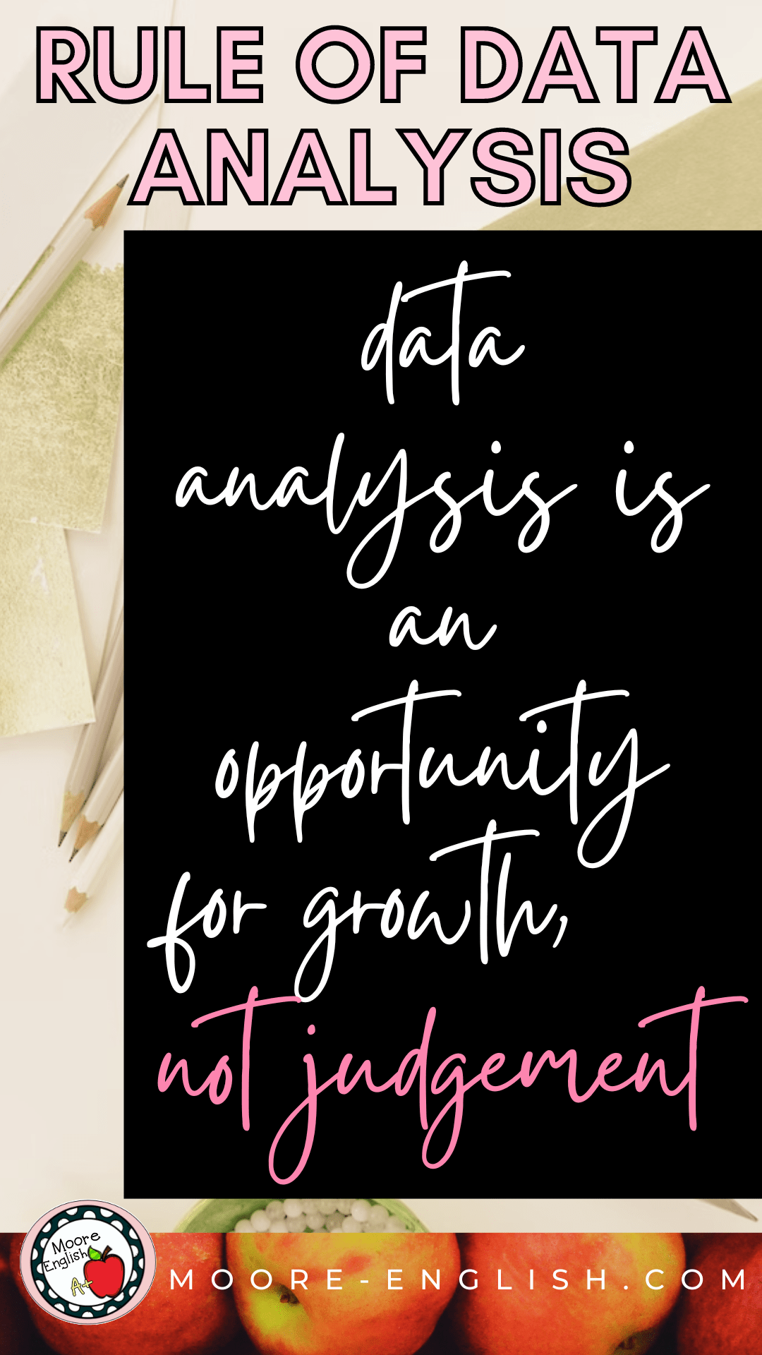 Analyze Test Data in 6 Steps Educational Blog / Moore English