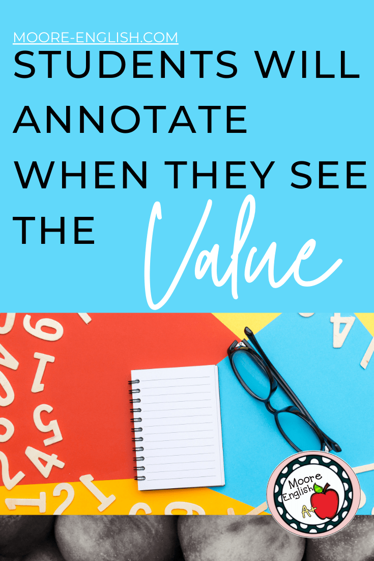 How To Scaffold Annotation / Moore English Educational Blog
