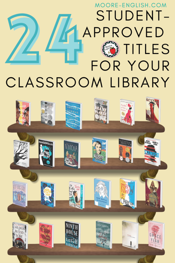 24 Books Perfect for Your High School Classroom Library / Moore English