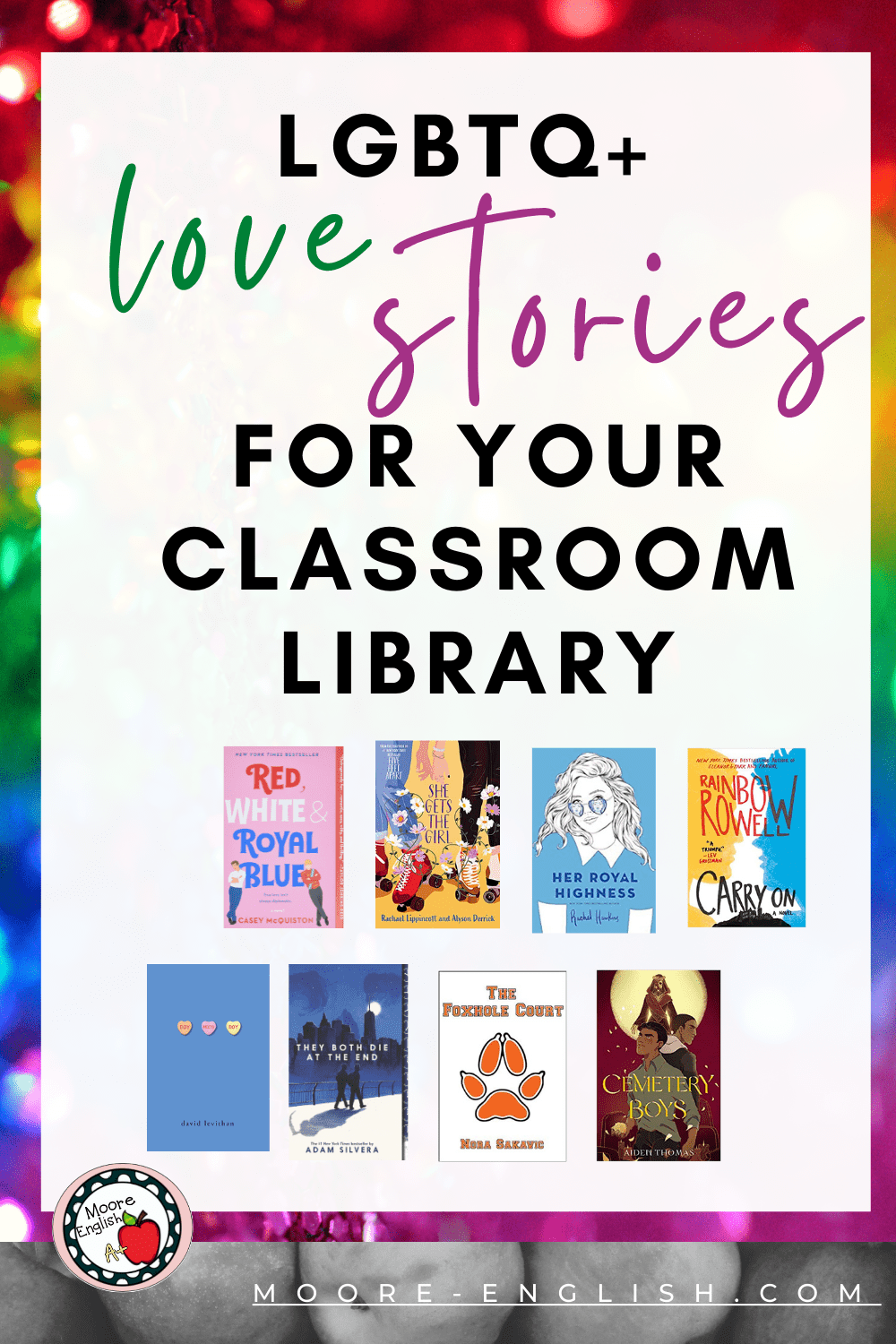 15 LGBTQ+ Titles To Make Your Classroom Library More Inclusive