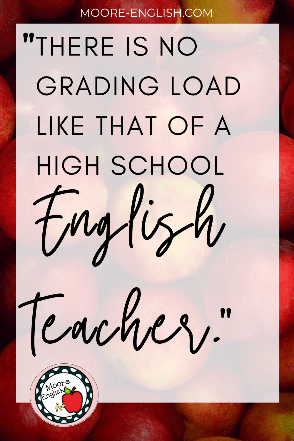 4 Ways To Manage The High School ELA Grading Load / Moore English