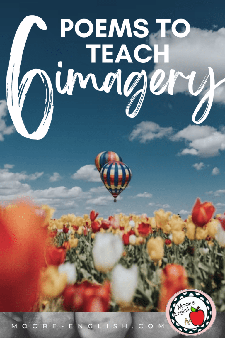 6 Powerful Poems for Teaching Imagery in High School ELA