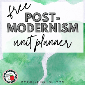 Everything You Need To Teach Literary Movements / Moore English