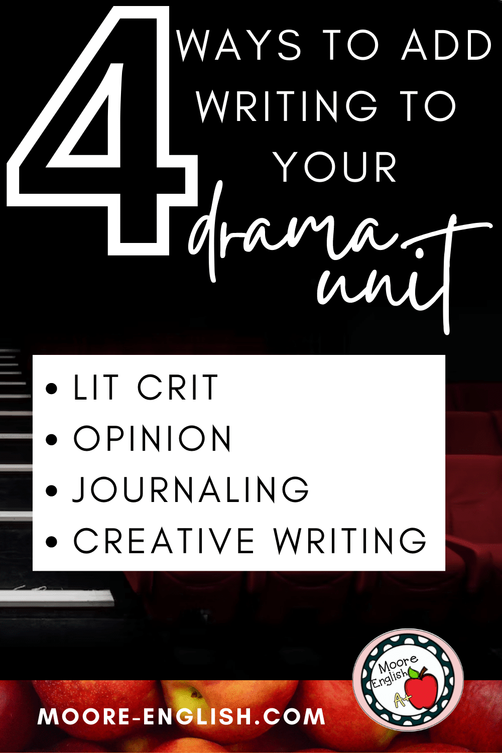 4 Ways to Easily Incorporate Writing in Your Drama Unit