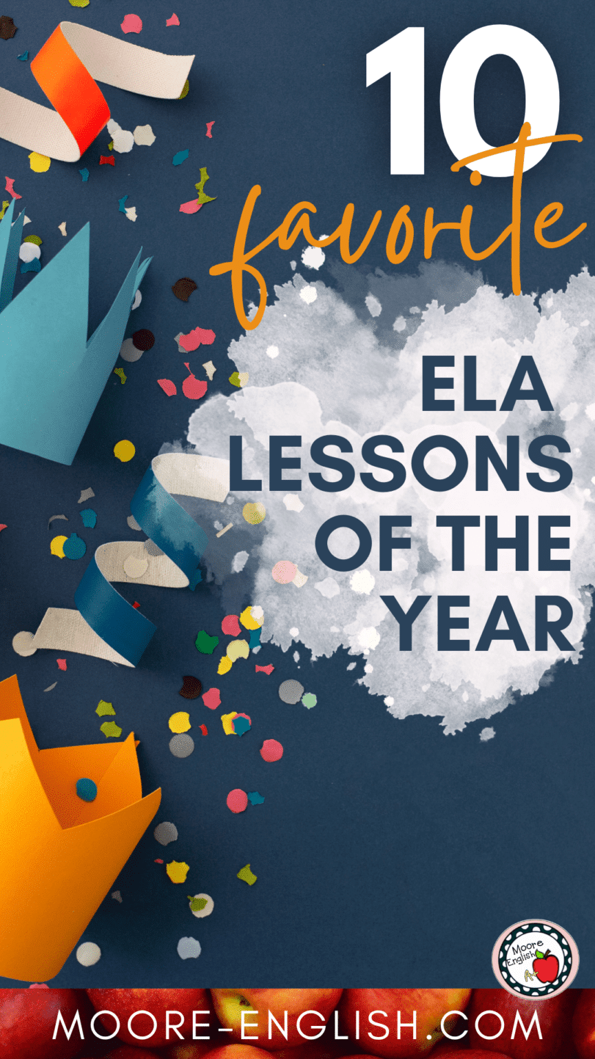 My 10 Favorite Language Arts Lessons of the Year